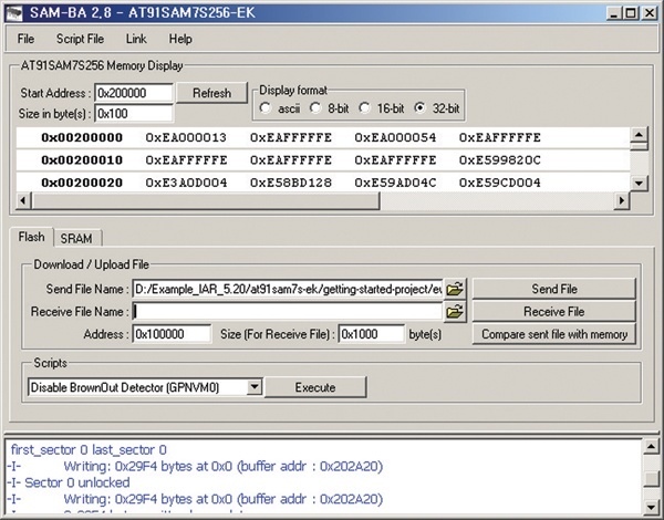 SAM7 개발환경 및 프로그램 설치, 사용방법과 다운로드 방법