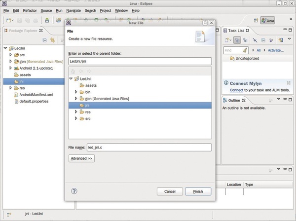 Android에서의 JNI (Java Native Interface) Device Driver 제어