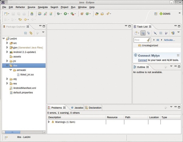 Android에서의 JNI (Java Native Interface) Device Driver 제어