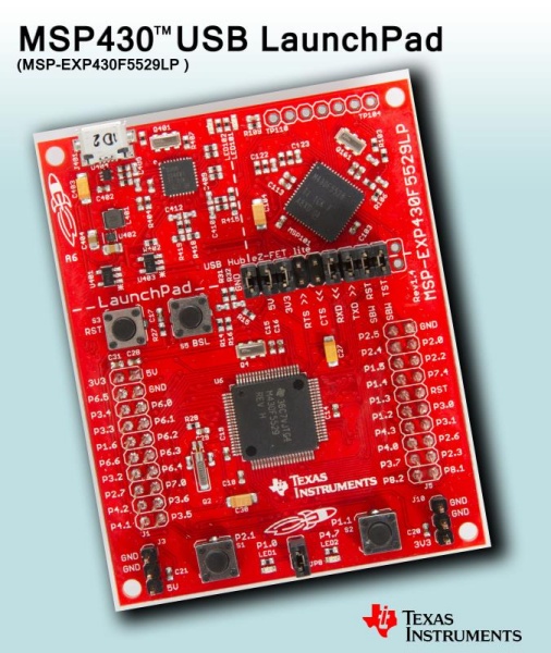MSP430 USB 런치패드 평가키트 출시