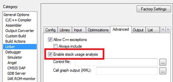 정적 및 동적 스택 분석(Static and Run-Time Stack Analysis)