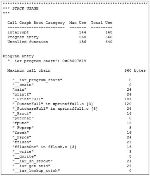 정적 및 동적 스택 분석(Static and Run-Time Stack Analysis)