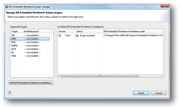 IAR Embedded Workbench for Eclipse