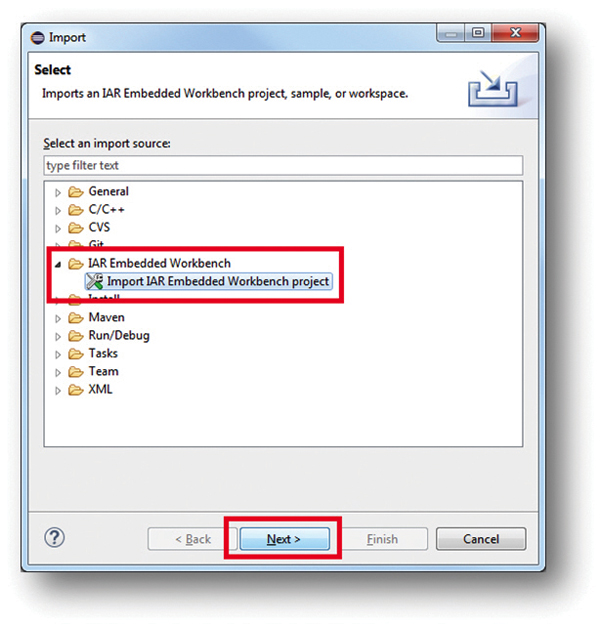 IAR Embedded Workbench for Eclipse