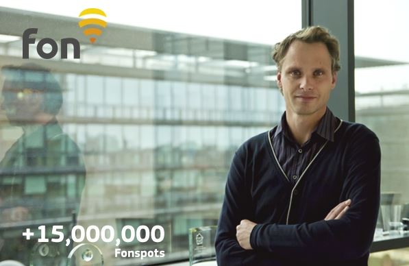 Fon, 전세계에 1500만 스팟 달성 및 새로운 CEO 취임