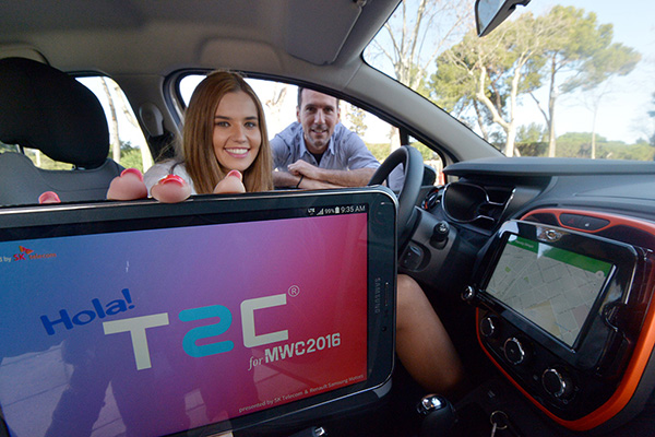 SKT 커넥티드카 솔루션 ‘T2C’, MWC 2016 부스서 공개