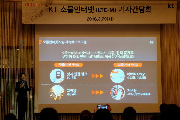 KT, ‘LTE-M’ 기반 소물인터넷으로 IoT 시장 리드