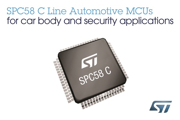 ST, 안전한 커넥티드카 위한 자동차용 40나노 MCU 출시