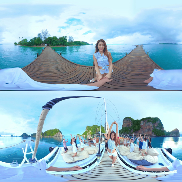 SKT, 설현 '360 VR 콘텐츠' 공개