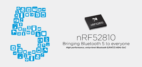 노르딕, 메모리 최적화한 '블루투스5' nRF52810 공개
