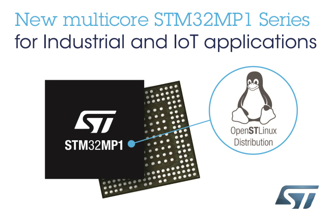 ST마이크로일렉트로닉스, 리눅스 배포판 STM32MP1마이크로프로세서 시리즈 출시