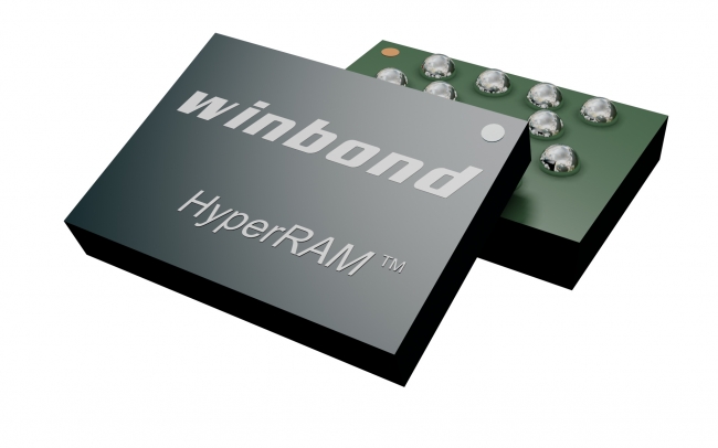 윈본드, 웨어러블 디바이스 시대 이끌 하이퍼램 WLCSP 패키지 공개