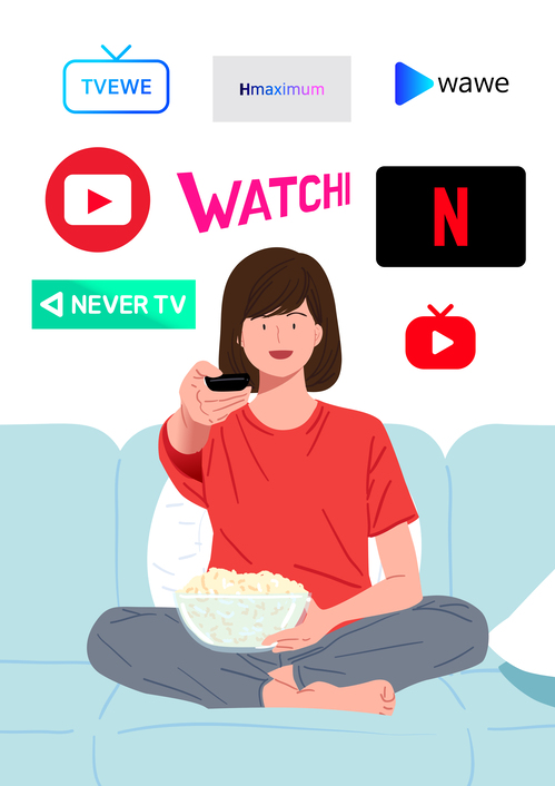 OTT 플랫폼 춘추전국시대…플랫폼 성장 포인트는 킬러콘텐츠