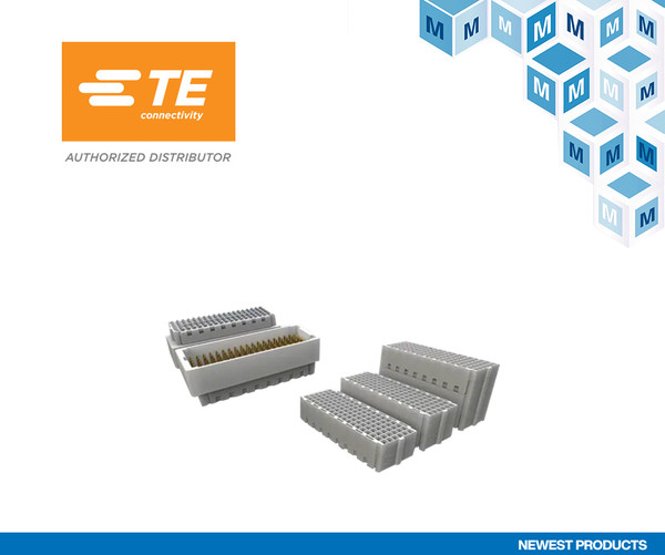마우저, TE 커넥티비티의 Mezalok HSLF XMC 커넥터 제공