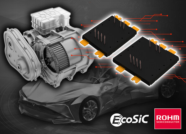 로옴, 2in1 SiC 몰드 타입 신형 모듈'TRCDRIVE pack' 개발