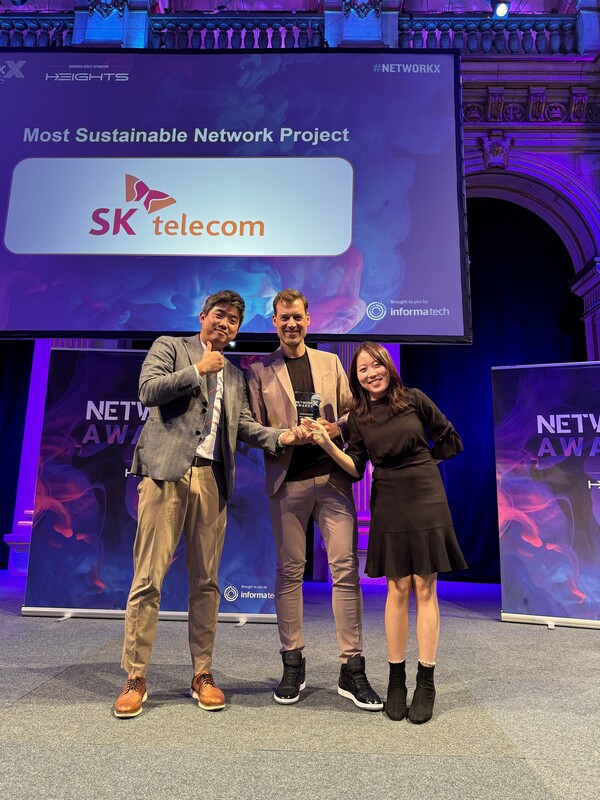 SKT, 글로벌 어워드서 ‘최우수 지속 가능 네트워크’ 수상…“통신 인프라 가치 높여”