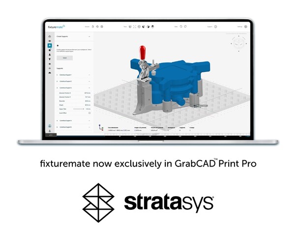 스트라타시스, 그랩캐드 프린트 프로202 출시…“생산용 고정 장치 제작 가속화”